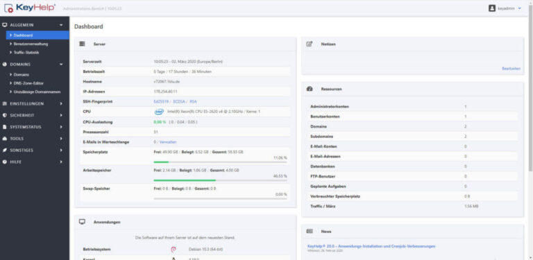 KeyHelp für den Apache Webserver – [CITSC] IT-Security & Datenschutz
